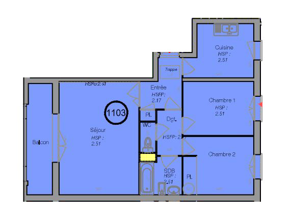 Appartement T3 63m² Toulouse 31100 Havitat Fr Action Logement