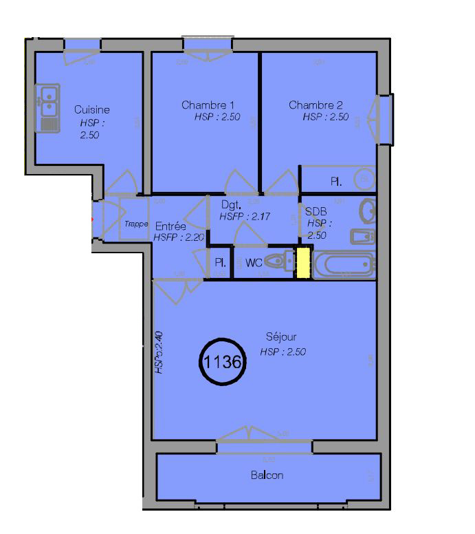 Appartement T3 63m² Toulouse 31100 Havitat Fr Action Logement