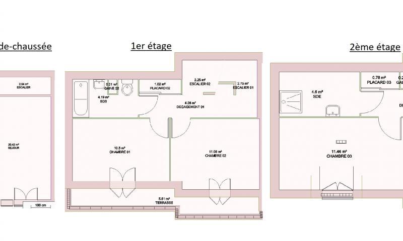 Maison - T5 - 96m² - Rosny Sous Bois (93110) | Havitat.fr - Action Logement